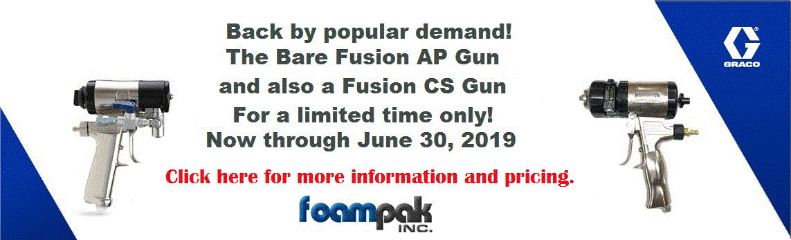 Spray Application Sales, Technical, Repair & Support - Foampak