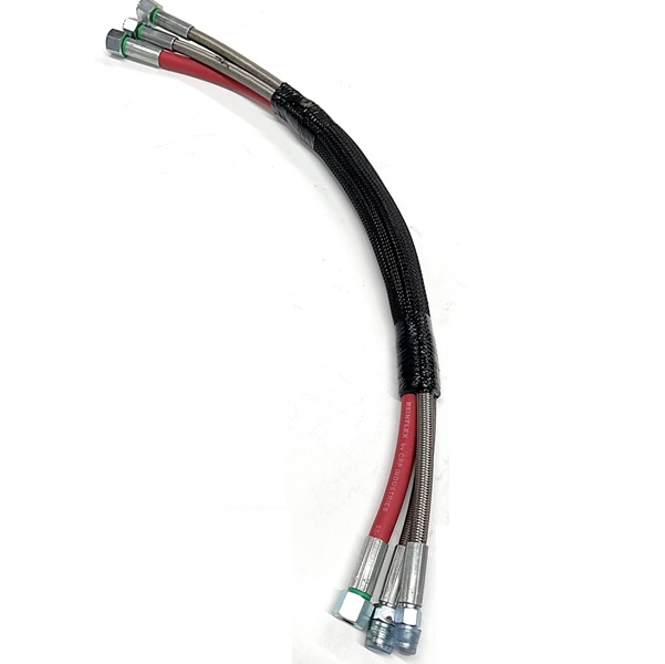 2' SS HD Unheated Whip w/Scuff FP_KOOL_WHIP-2 - Foampak.net Foampak