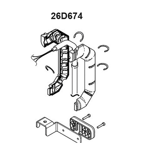Graco E1 Handle Foampak