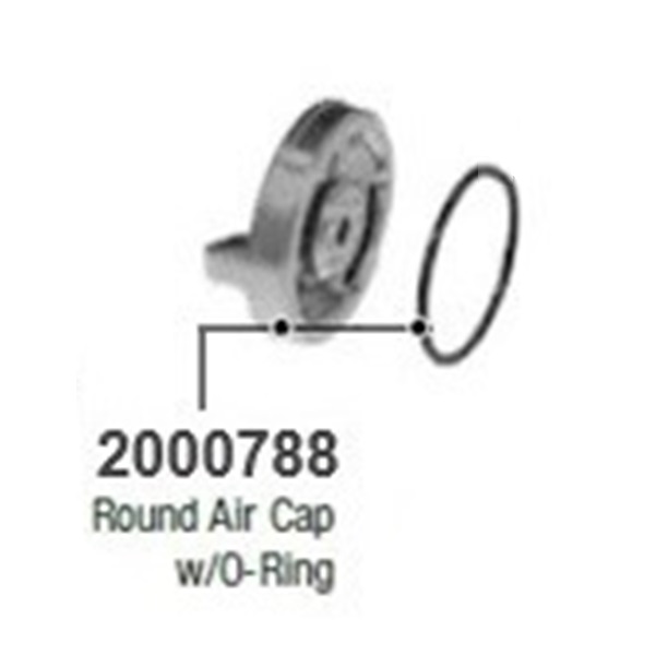 Graco Fusion FX Front Air Cap W/Oring Foampak