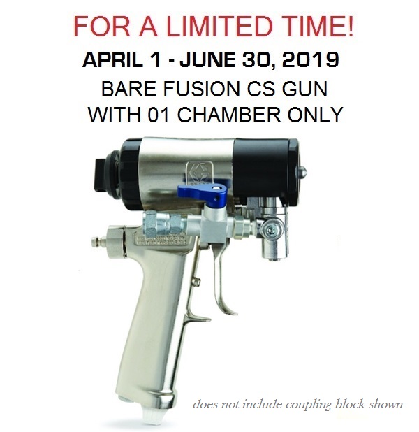 Graco Stripped Down Fusion CS Gun - Foampak.net Foampak