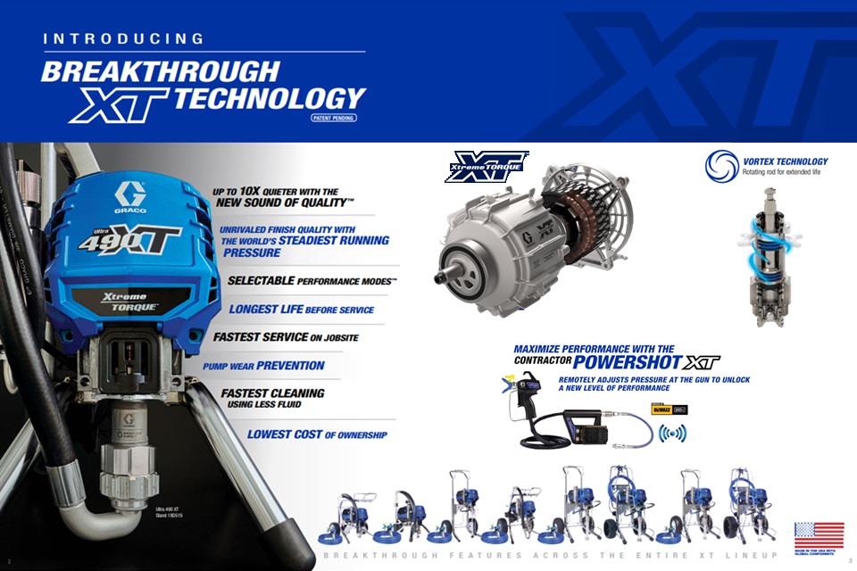 Ultra XT Electric Sprayers: Foampak